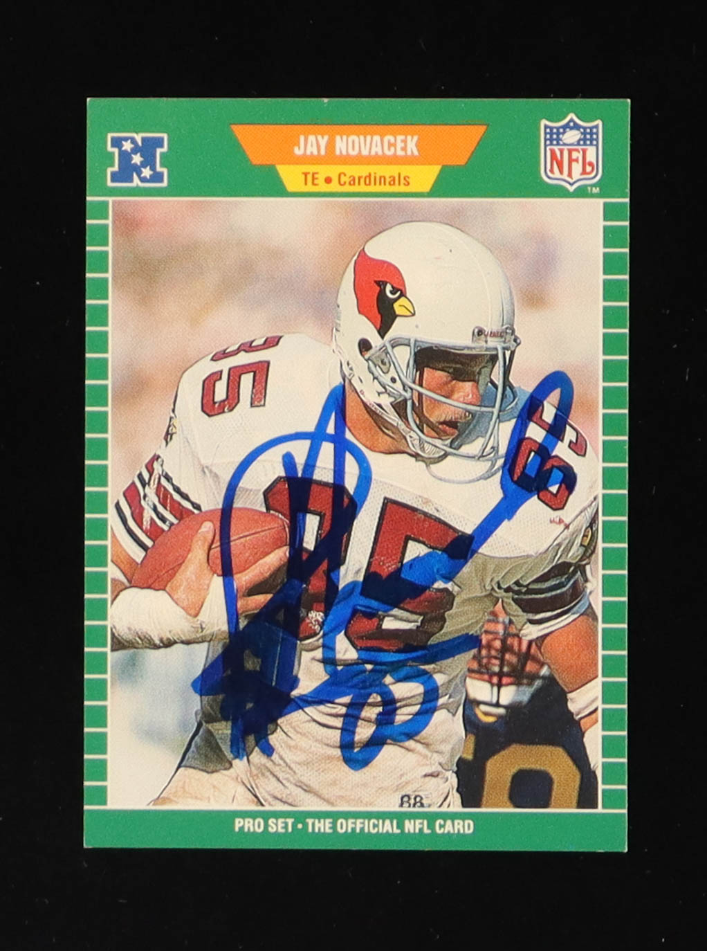 Jay Novacek Signed 1989 Pro Set #335 RC (JSA) | Pristine Auction