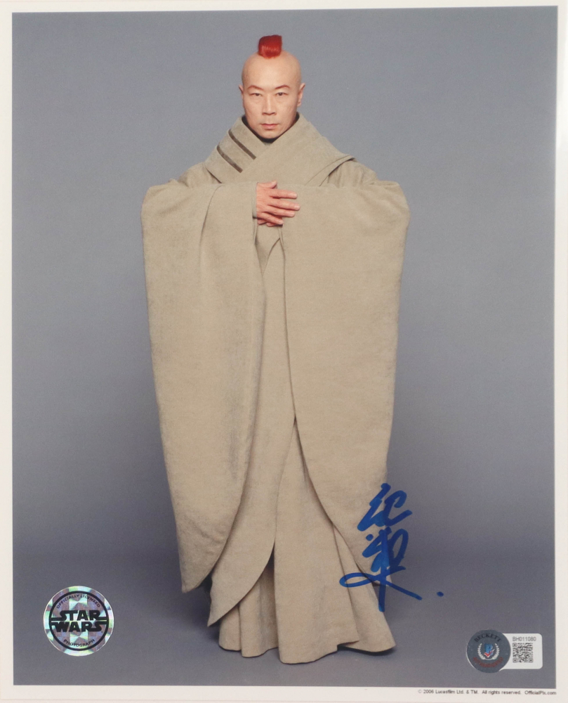 Kee Chan Signed "Star Wars: Episode III Revenge of the Sith" 8x10 Photo ...