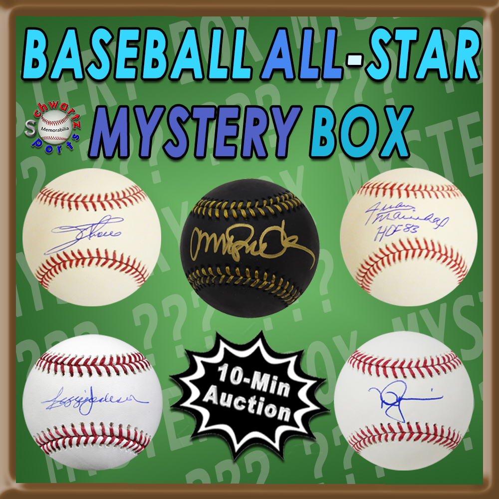 Schwartz Sports 10-Minute Auction – MLB ALL-STAR Signed Baseball ...