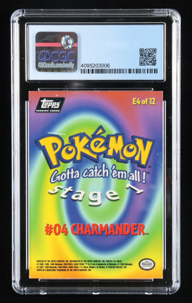 Charmander 1999 Pokemon Movie Animation Edition Silver Foil #E4 #04 ...