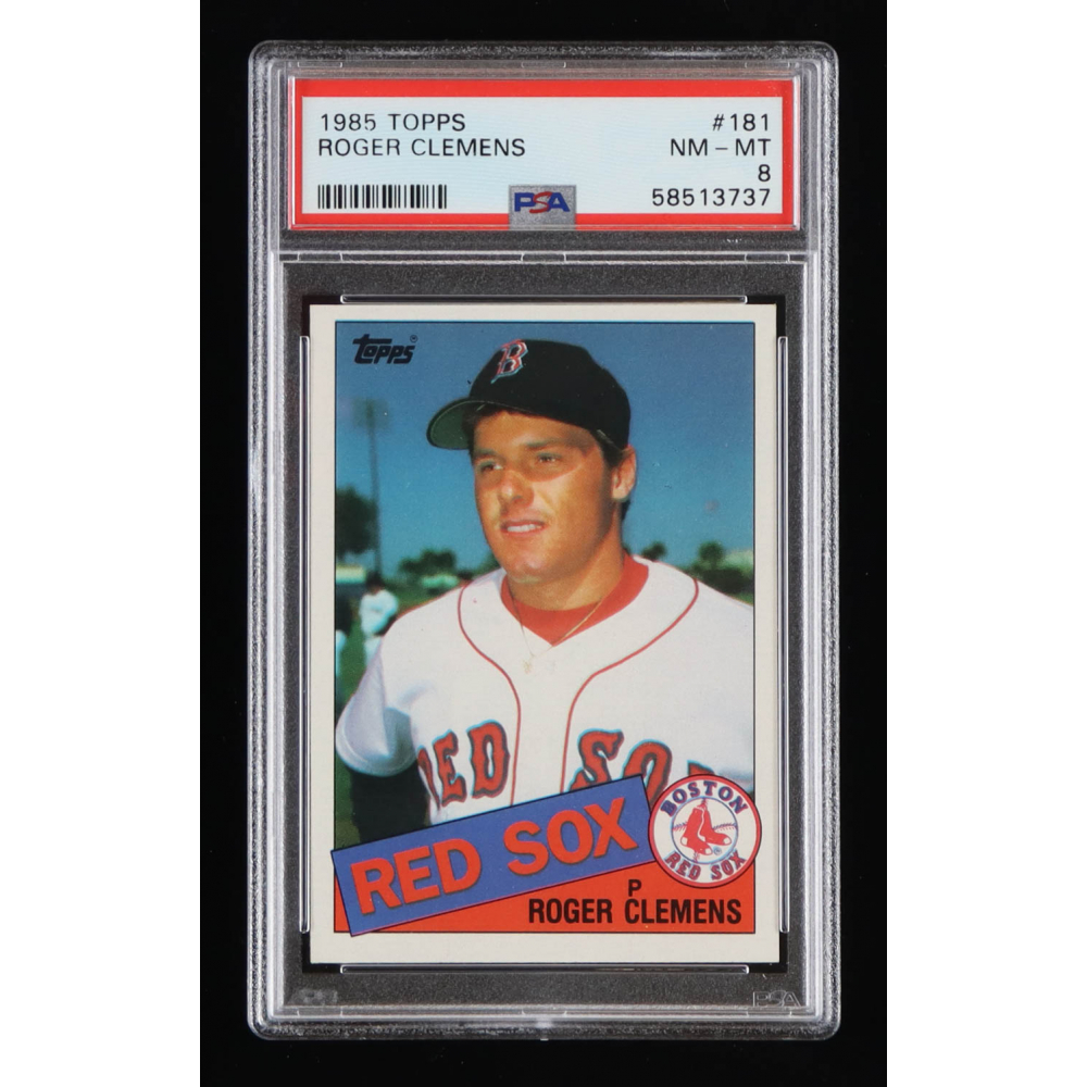Roger Clemens 1985 Topps #181 RC (PSA 8) | Pristine Auction