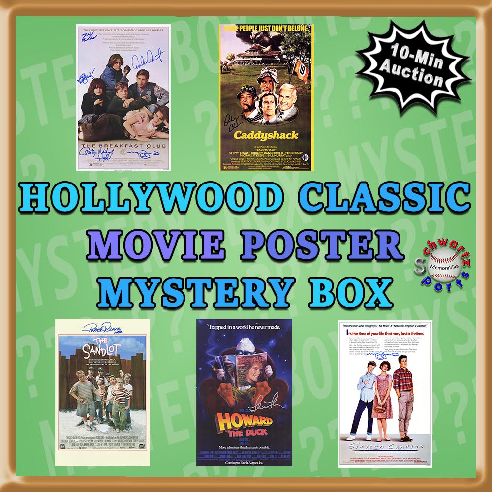 Schwartz Sports 10-Minute Auction - HOLLYWOOD Classic Movies Signed ...