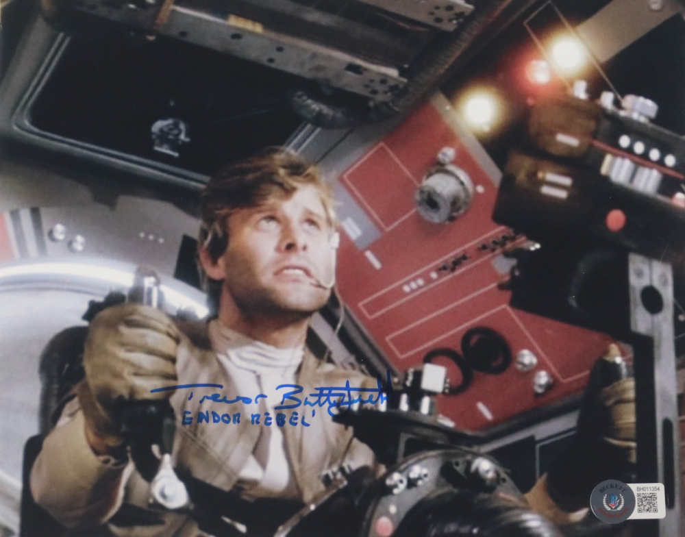 Trevor Butterfield Signed "Star Wars: The Empire Strikes Back" 8x10 ...