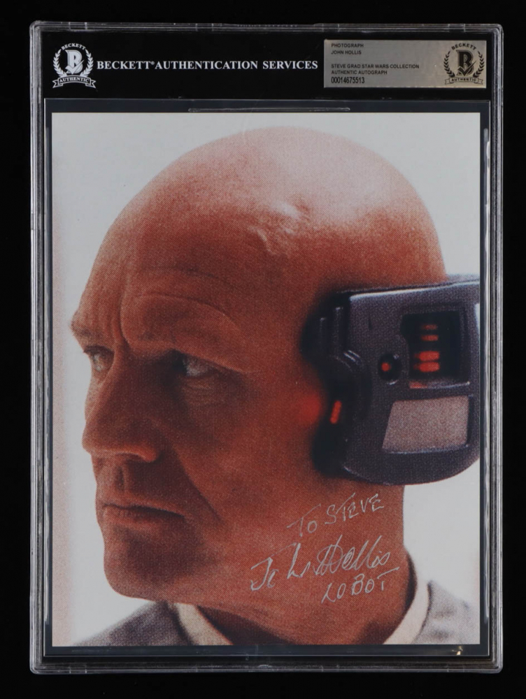 John Hollis Signed "STAR WARS: Empire Strikes Back" 8x10 Photo ...