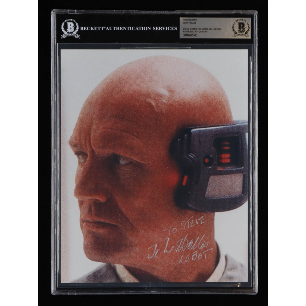 John Hollis Signed "STAR WARS: Empire Strikes Back" 8x10 Photo ...