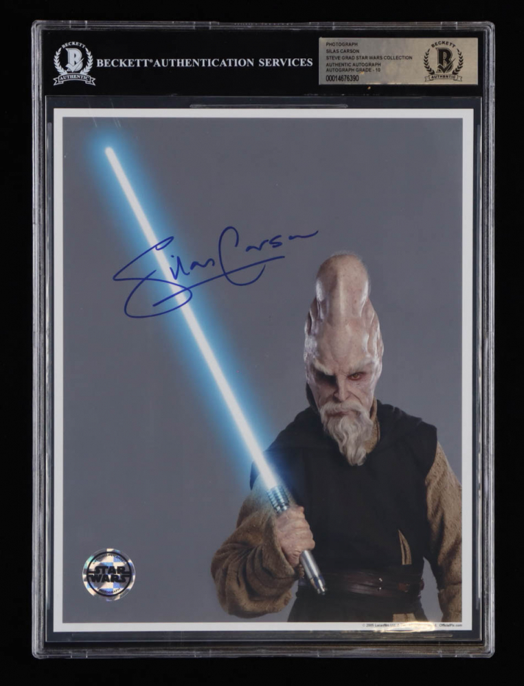 Silas Carson Signed "STAR WARS: Revenge of The Sith" 8x10 Photo ...