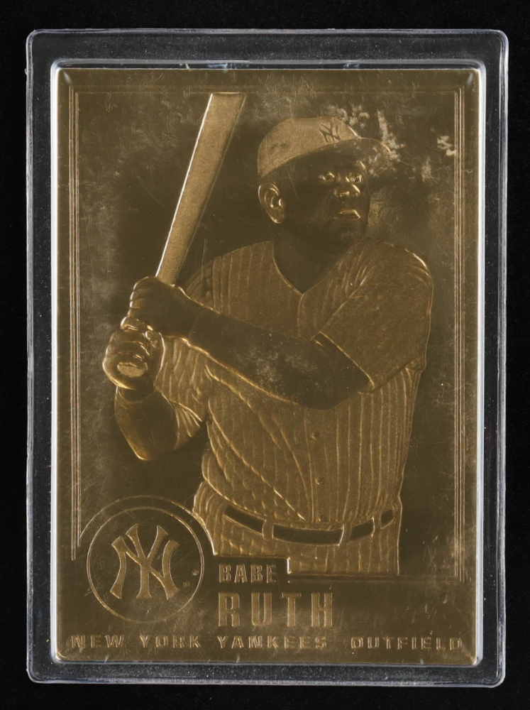 Babe Ruth 1996-03 Danbury Mint #30 23KT Gold Card | Pristine Auction