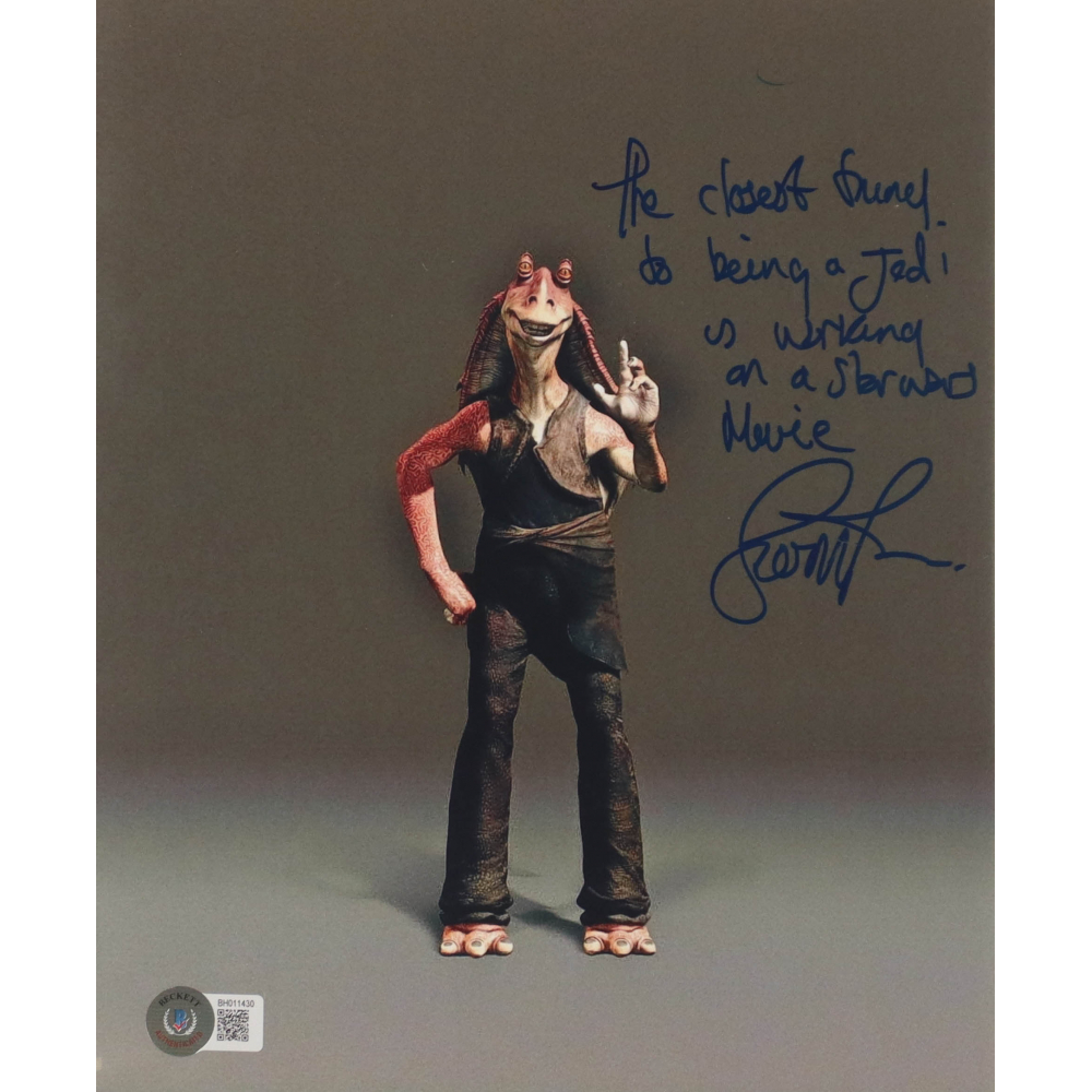 Simon Rose Signed "Star Wars" 8x10 Photo Inscribed "The Closest To ...