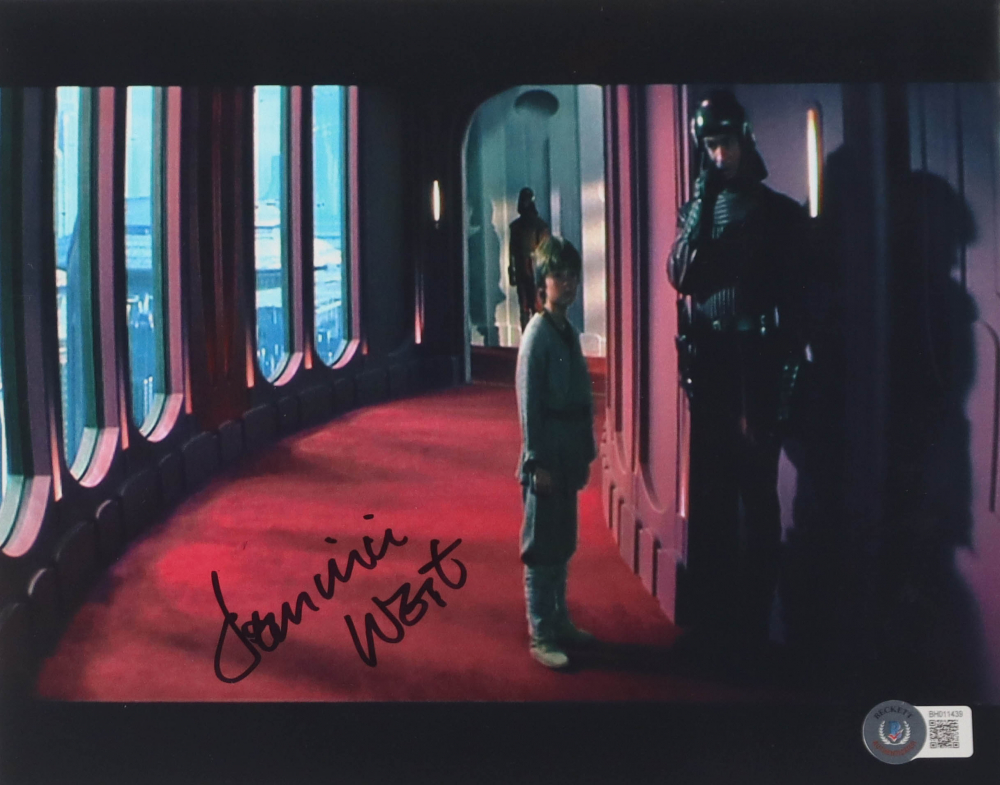 Dominic West Signed "Star Wars: The Phantom Menace" 8x10 Photo (Beckett ...