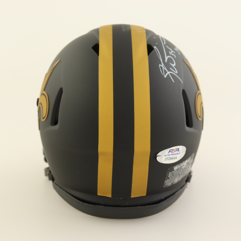 Ricky Williams Signed Saints Eclipse Alternate Speed Mini Helmet ...