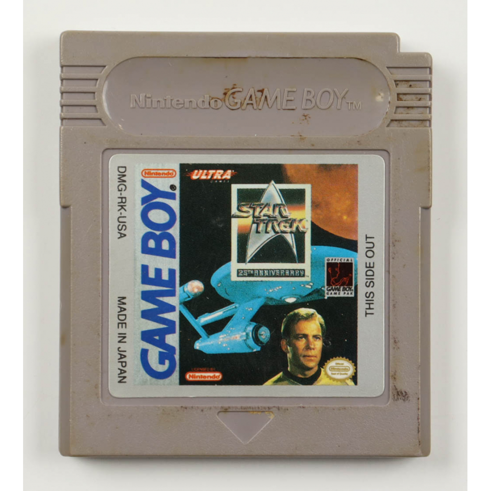 Nintendo "Star Trek 25th Anniversary" Gameboy Game Cartridge | Pristine ...