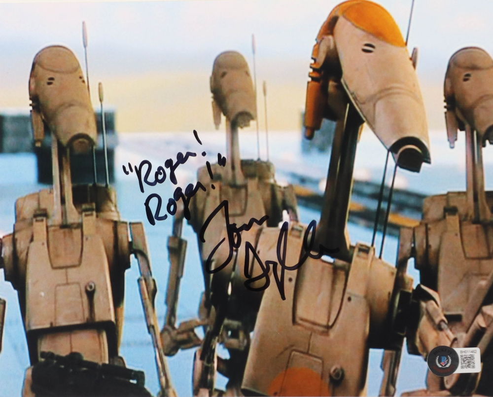 Tom Sylla Signed "Star Wars: Episode IV A New Hope" 8x10 Photo ...