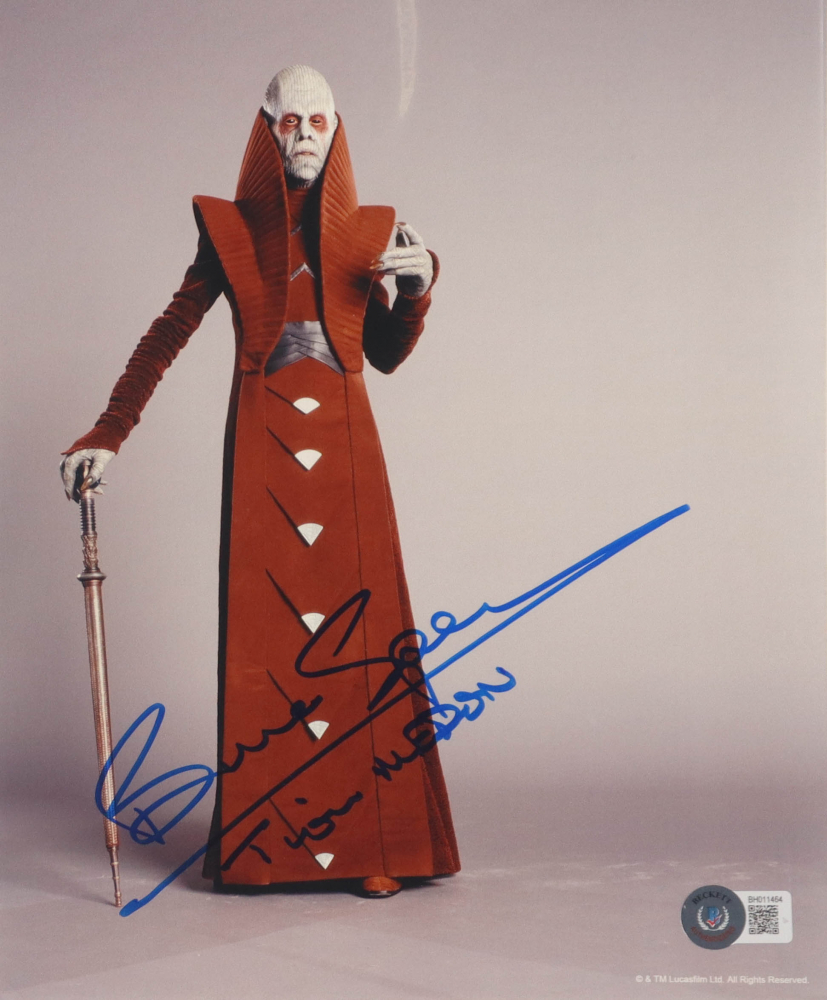 Bruce Spence Signed "Star Wars: Episode III Revenge of the Sith" 8x10 ...