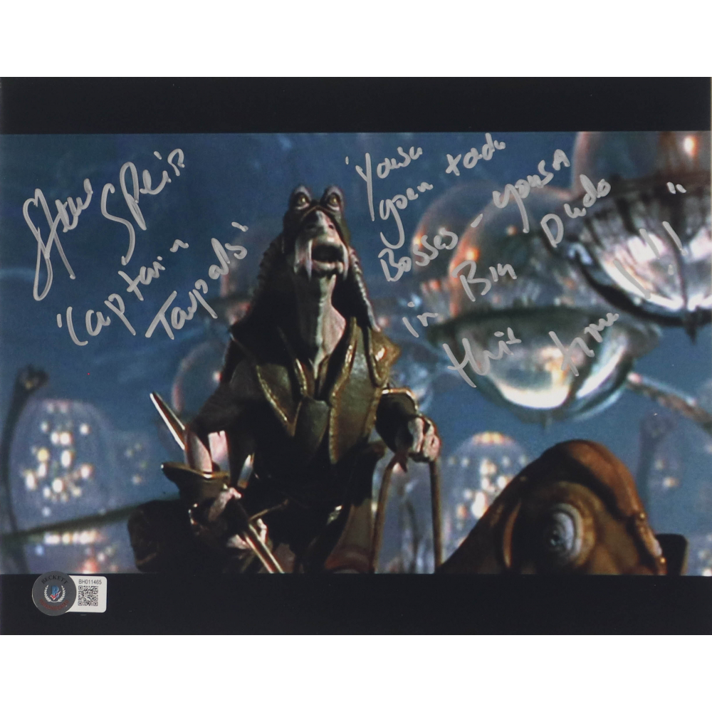 Steven Speirs Signed "Star Wars: Episode I The Phantom Menace" 8x10 ...