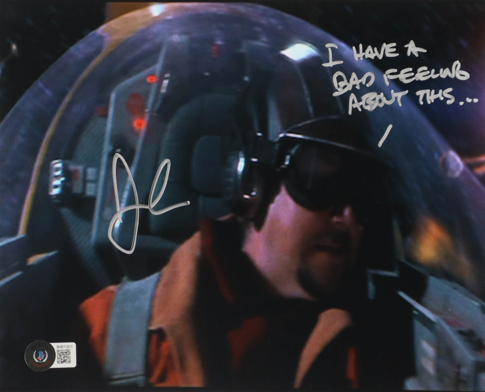 John Knoll Signed "Star Wars" 8x10 Photo Inscribed "I Have A Bad ...