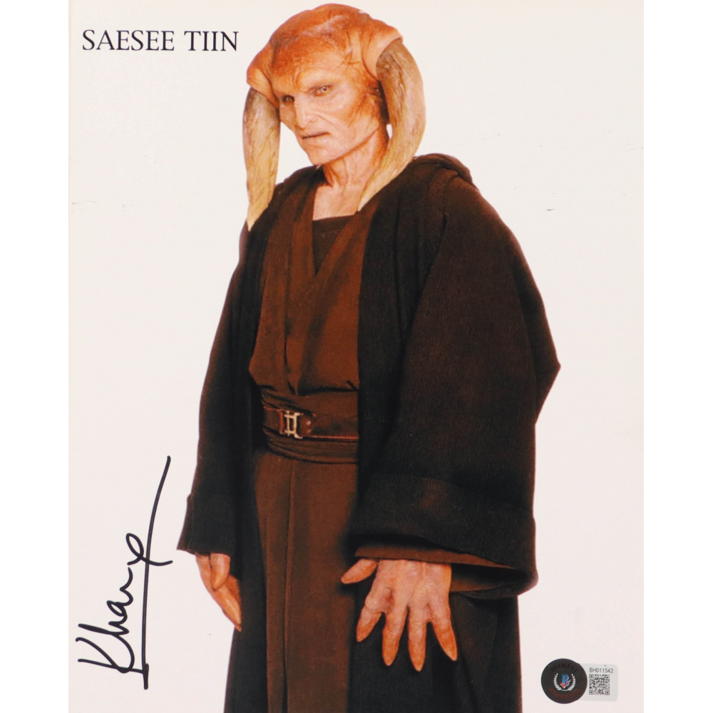 Khan Bonfils Signed "Star Wars: Episode I The Phantom Menace" 8x10 ...