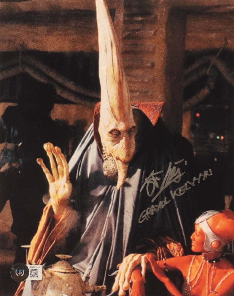 John Coppinger Signed "Star Wars: Episode I The Phantom Menace" 8x10 ...