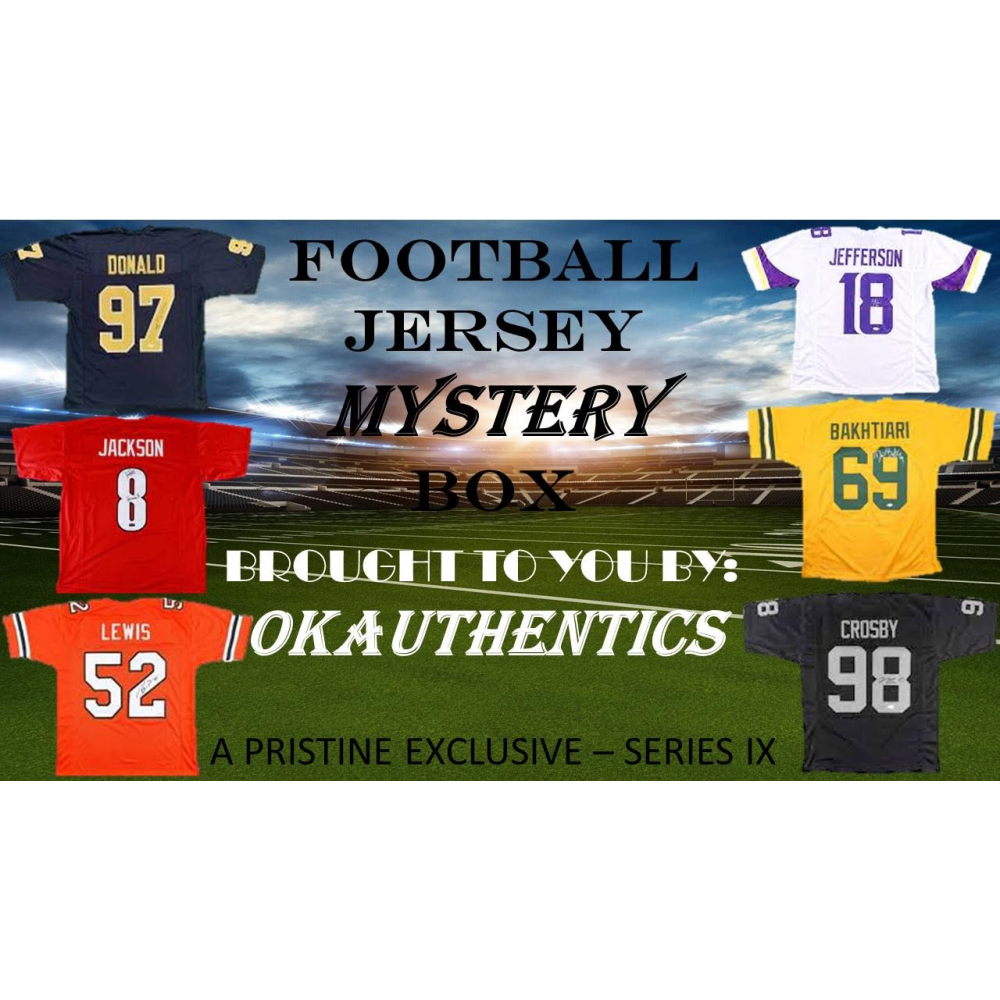 OKAUTHENTICS Football Jersey Mystery Box - Series IX | Pristine Auction