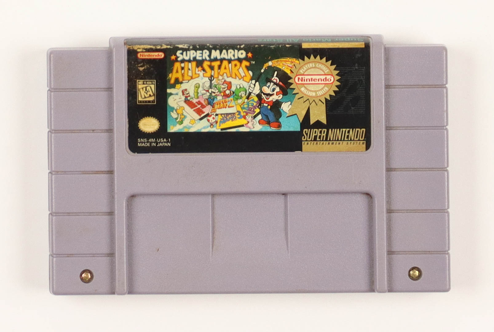 Super Mario All-Stars [Player's Choice] 1996 Nintendo SNES Video Game ...