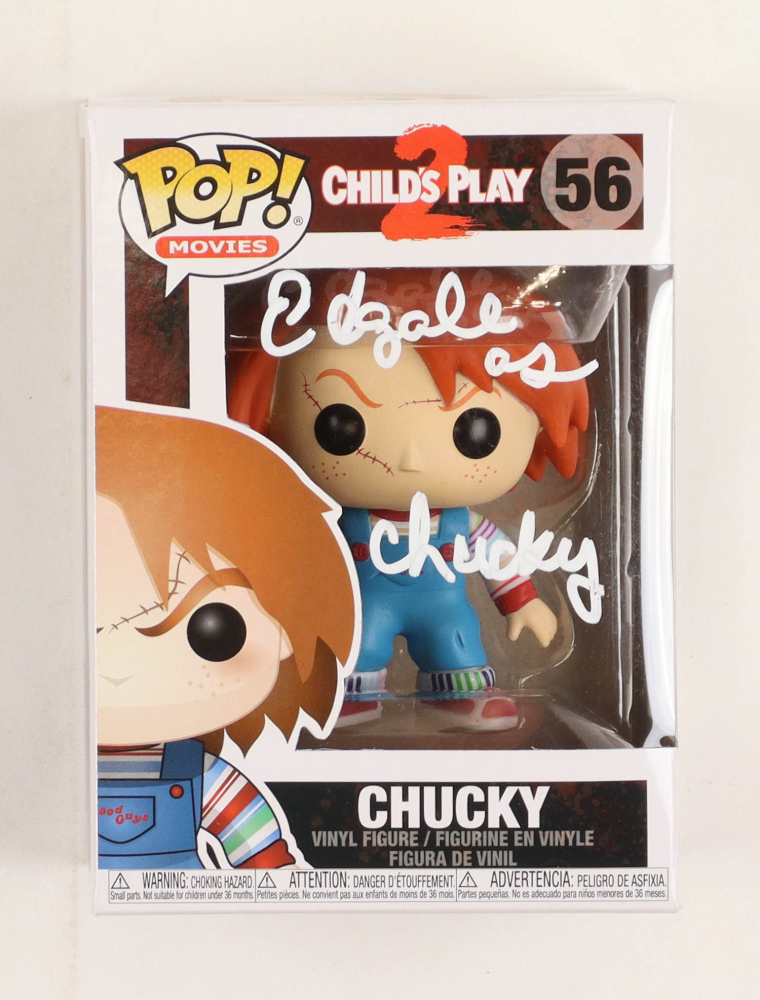 Ed Gale Signed "Child's Play 2" #56 Chucky Funko Pop! Vinyl Figure ...