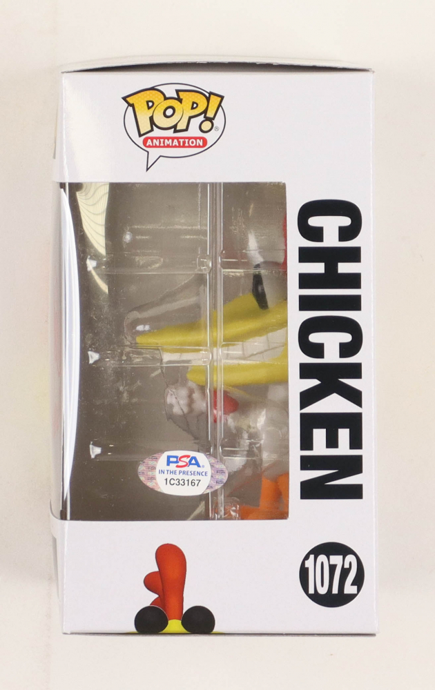 Charlie Adler Signed Pop! Animation "Cow And Chicken" #1072 Chicken ...