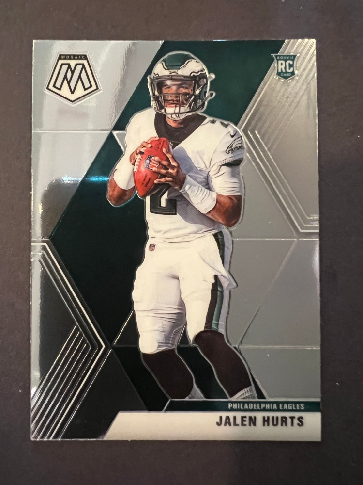 Jalen Hurts 2020 Panini Mosaic #222 RC | Pristine Auction