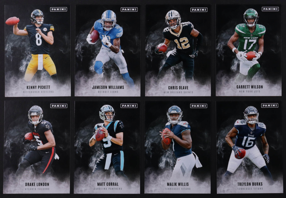 2022 Panini National Convention VIP Football Complete Set of (8) Cards ...