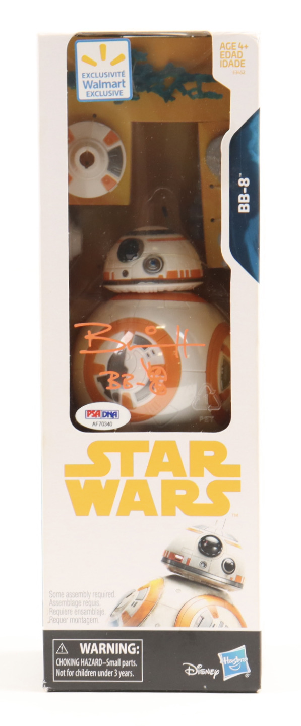 Brian Herring Signed "Star Wars" BB-8 Hasbro Vinyl Figure Inscribed "BB ...