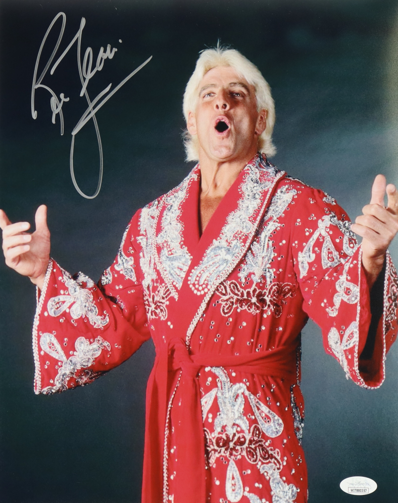 Ric Flair Signed WWE 11x14 Photo (JSA) | Pristine Auction