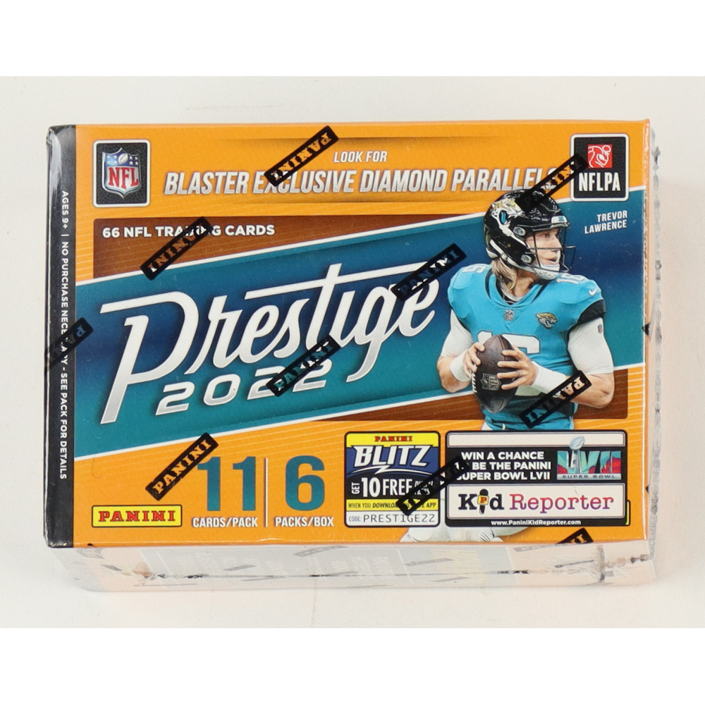 2022 Panini Prestige Football Blaster Box with (6) Packs | Pristine Auction