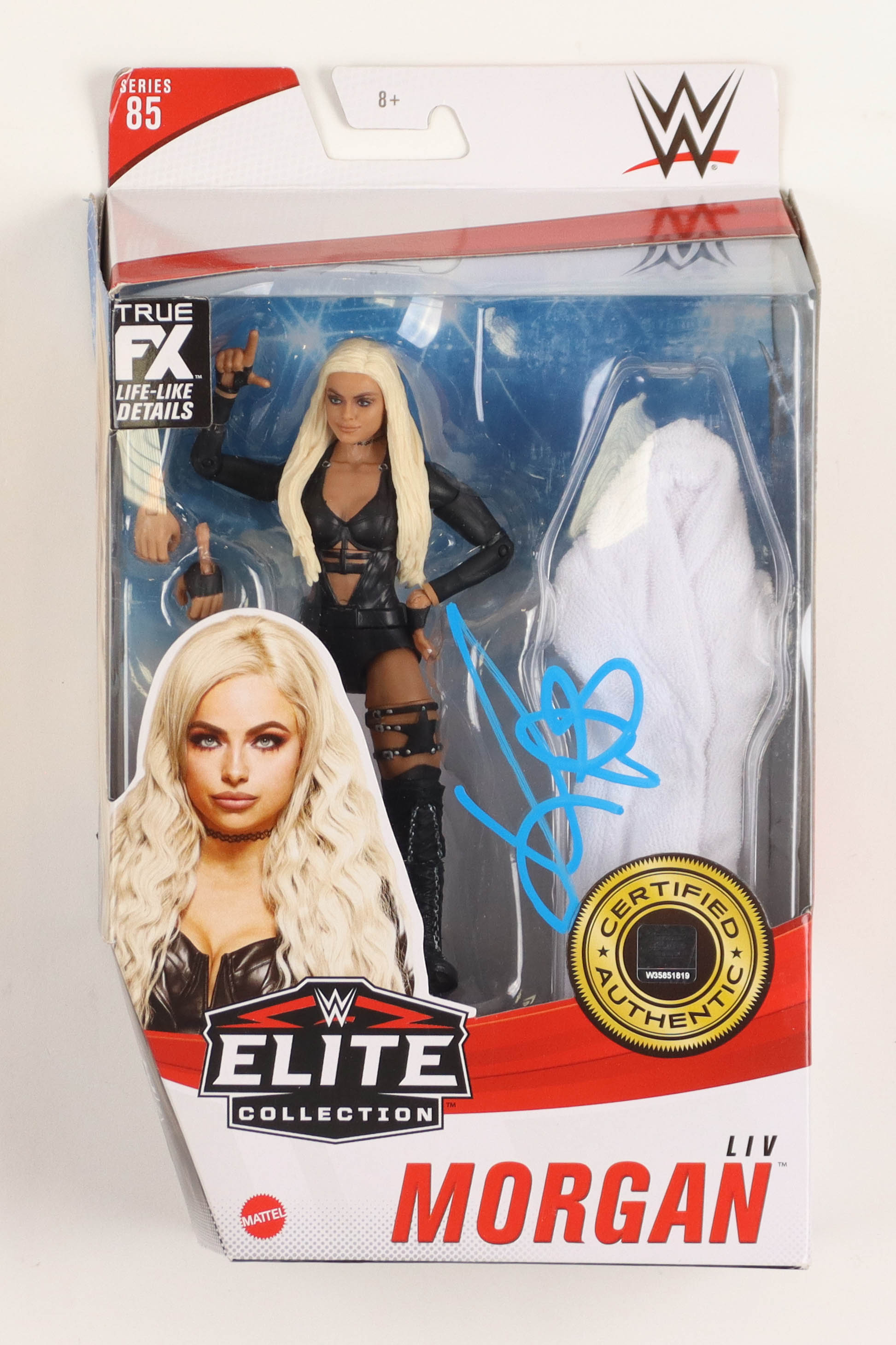 Liv Morgan Signed WWE Elite Collection Action Figure (PSA) | Pristine ...