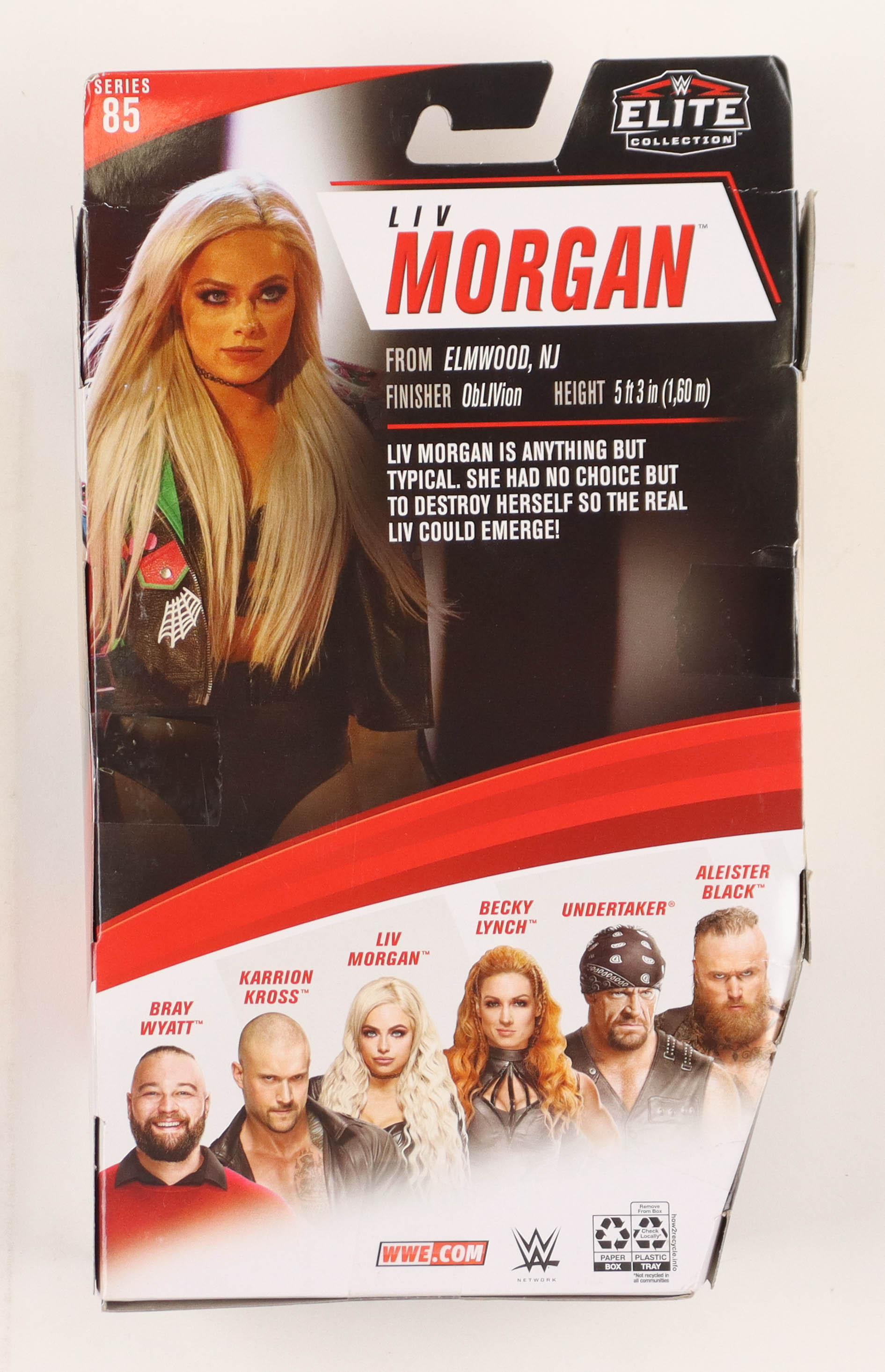 Liv Morgan Signed WWE Elite Collection Action Figure (PSA) | Pristine ...