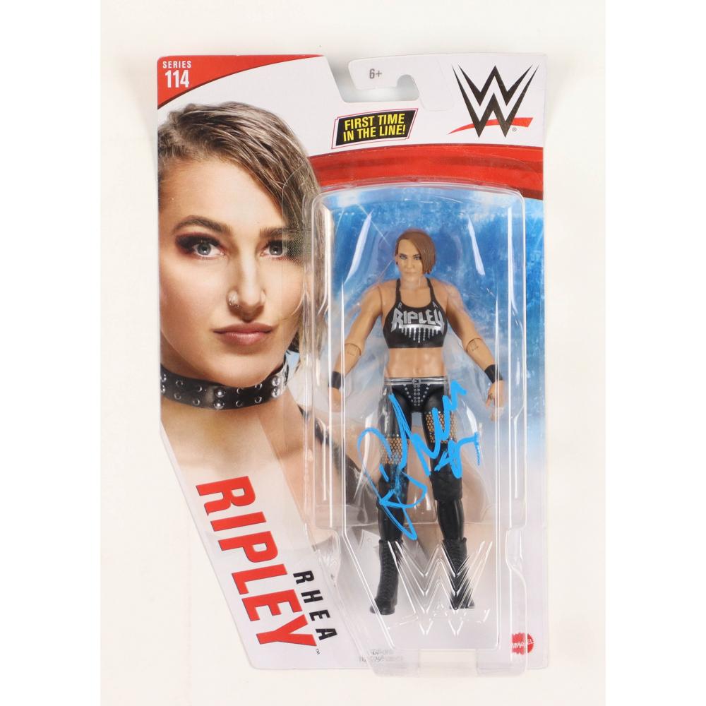Rhea Ripley Signed WWE Series 114 Action Figure (PSA) | Pristine Auction