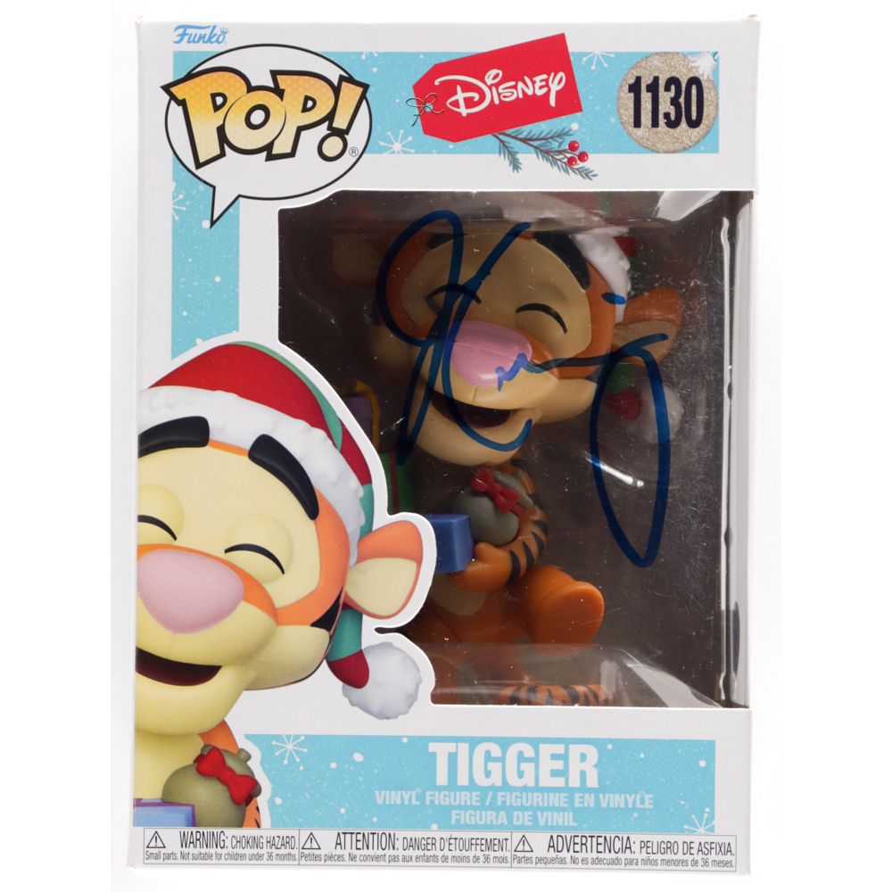 Jim Cummings Signed "Disney" #1130 Tigger Funko Pop! Vinyl Figure ...