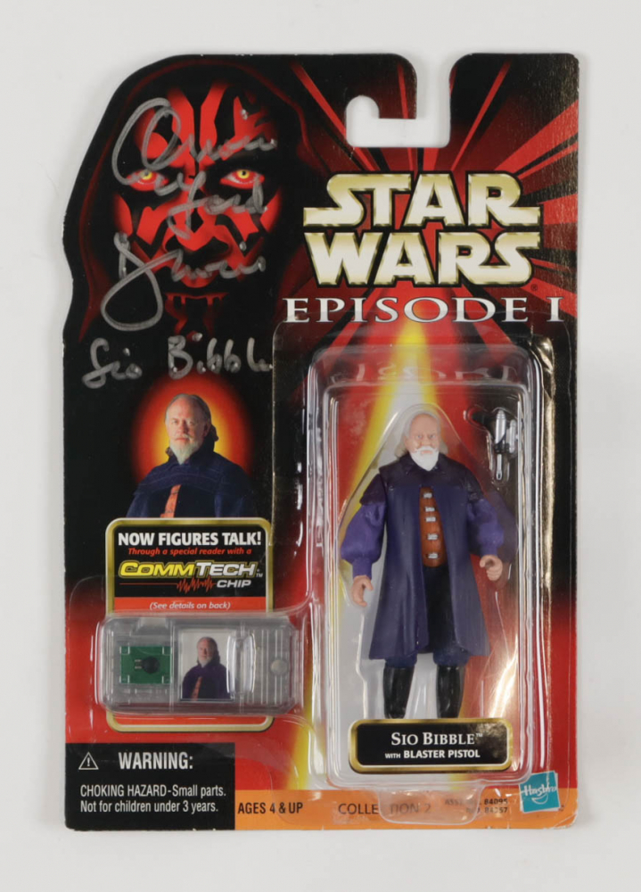Oliver Ford Davies Signed "STAR WARS: Episode I" Sio Bibble Action ...