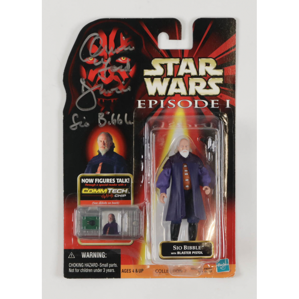 Oliver Ford Davies Signed "STAR WARS: Episode I" Sio Bibble Action ...