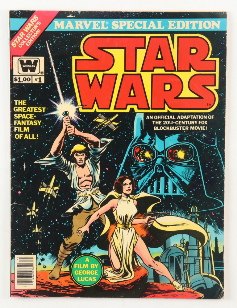 1977 "Marvel Special Edition Featuring: Star Wars" Issue #1 Marvel ...