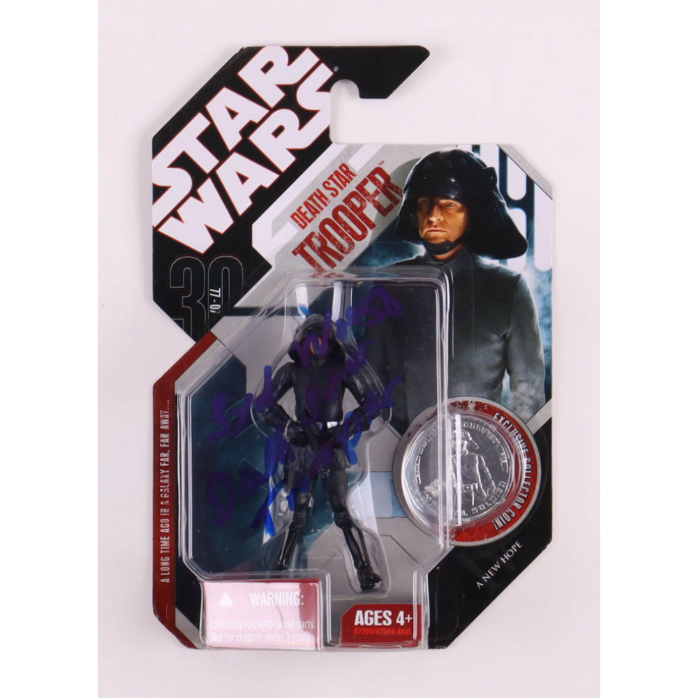 Syd Wragg Signed "STAR WARS: A New Hope" Death Star Trooper Officer ...