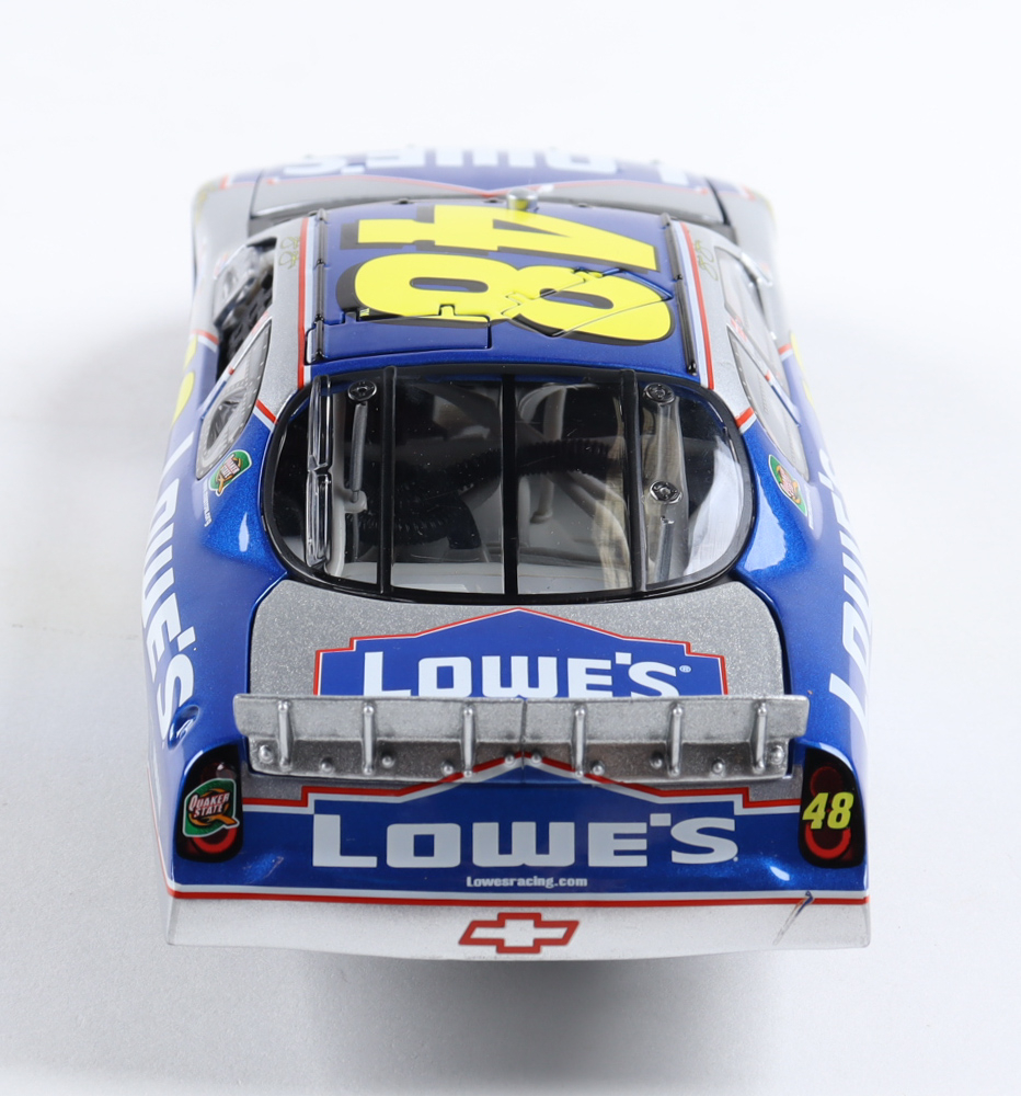 Jimmie Johnson Signed LE NASCAR #48 Lowes / 2005 Monte Carlo Die-Cast ...