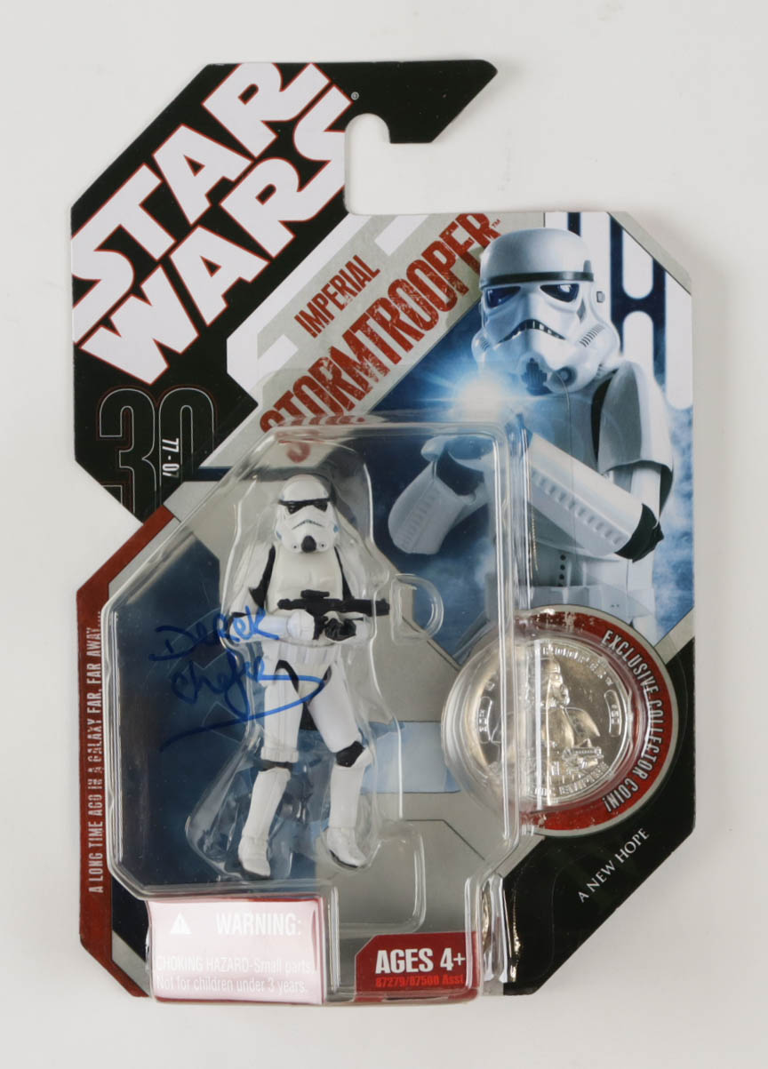 Derek Chafer Signed "STAR WARS: Saga Legends" Imperial Stormtrooper ...