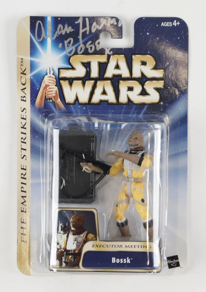 Alan Harris Signed "STAR WARS: Attack of the Clones" Bossk Action ...