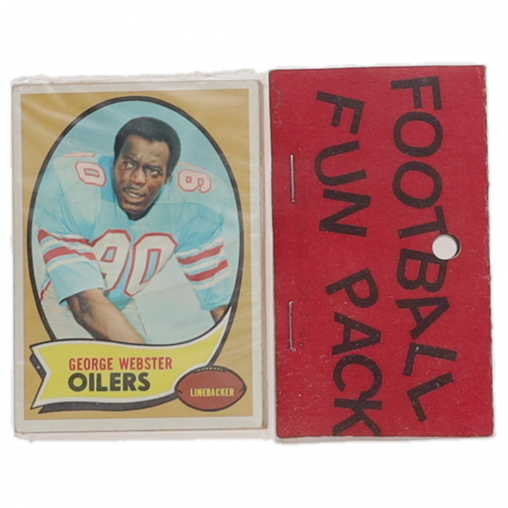 1970 Topps Football Card Fun Pack with (10) Cards | Pristine Auction