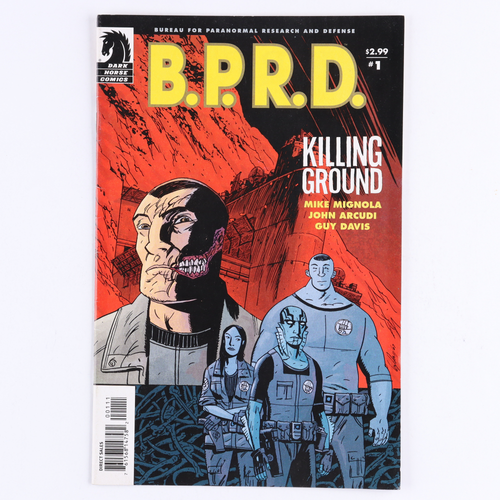 2007 "B.P.R.D: Killing Ground" Issue #1 Dark Horse Comic Book ...