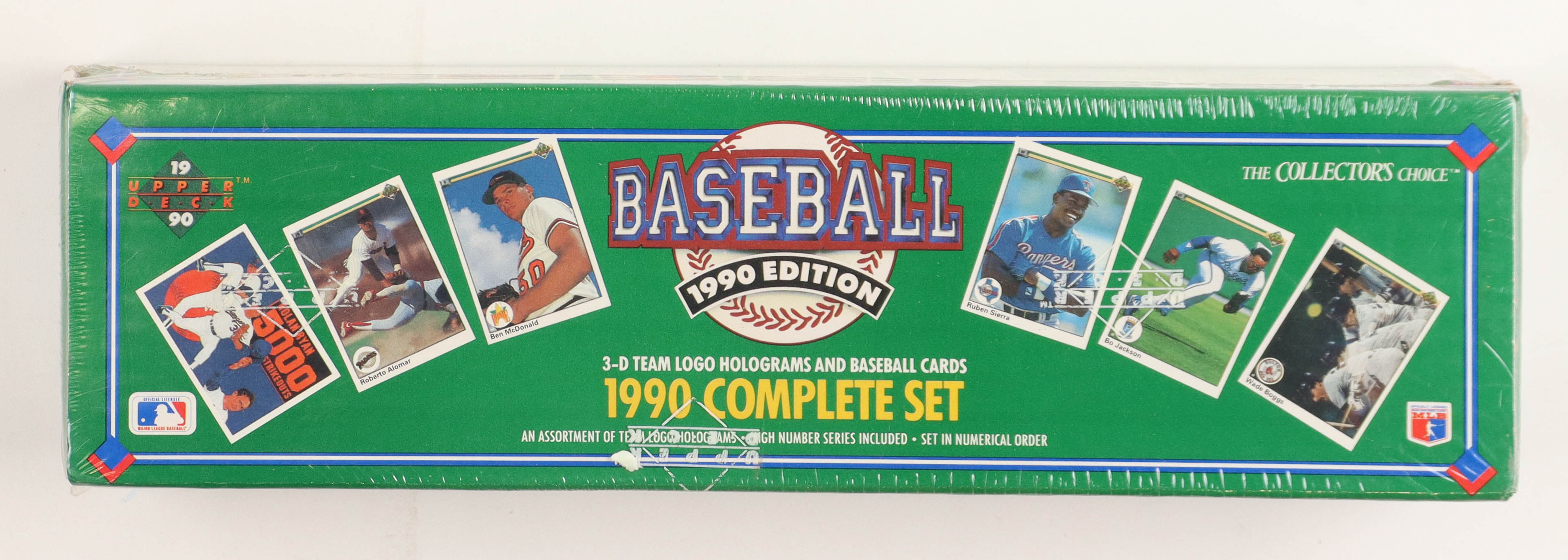 1990 Upper Deck Complete Set of (800) Baseball Cards with Sammy Sosa RC ...