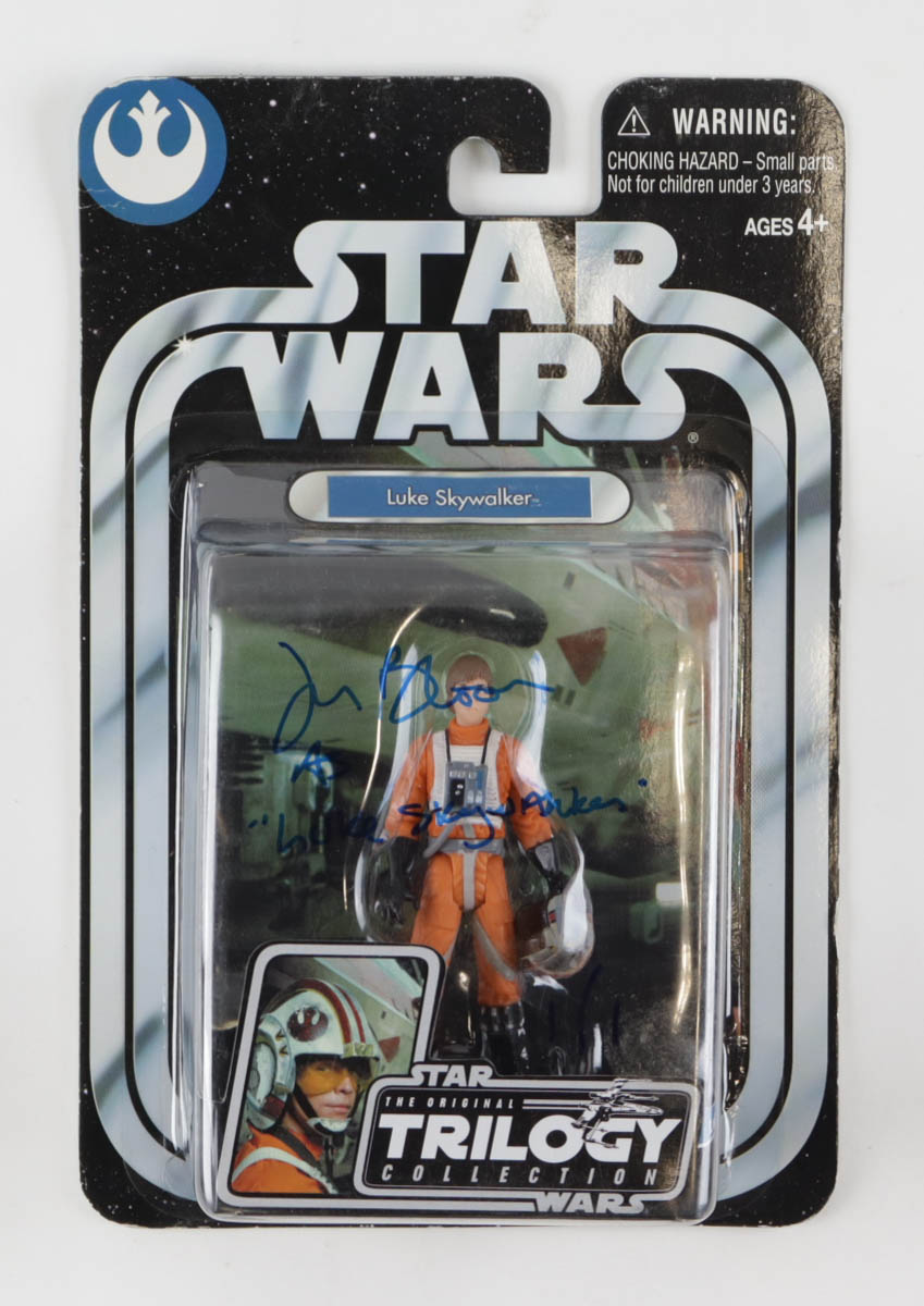 Jim Bloom Signed "STAR WARS: The Original Trilogy Collection" Luke ...
