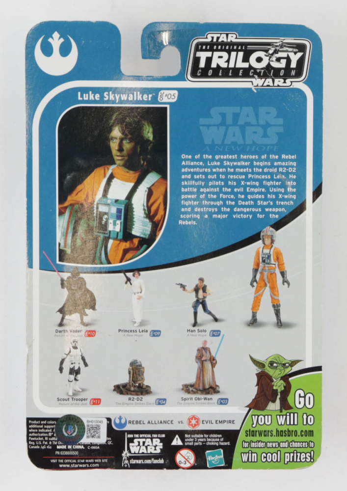 Jim Bloom Signed "STAR WARS: The Original Trilogy Collection" Luke ...