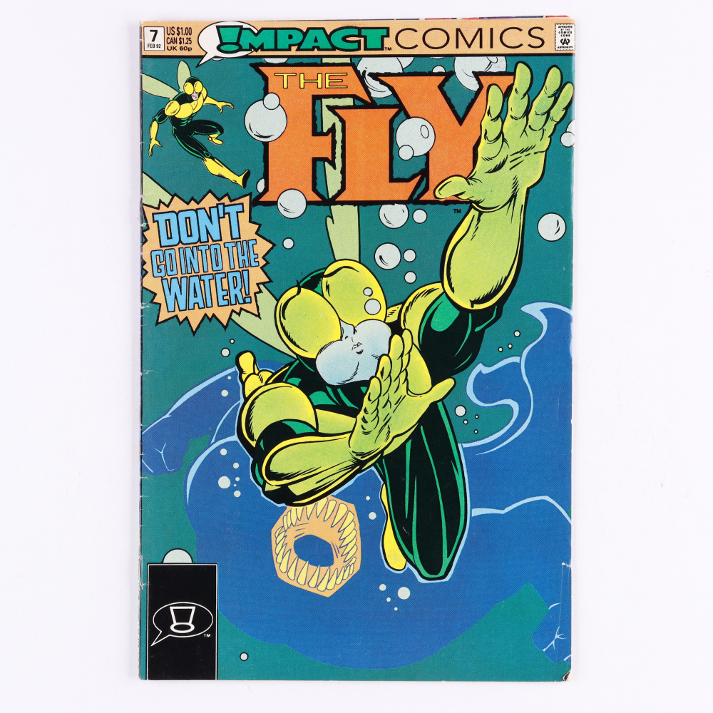 1992 "The Fly" Issue #7 Impact! Comic Book | Pristine Auction