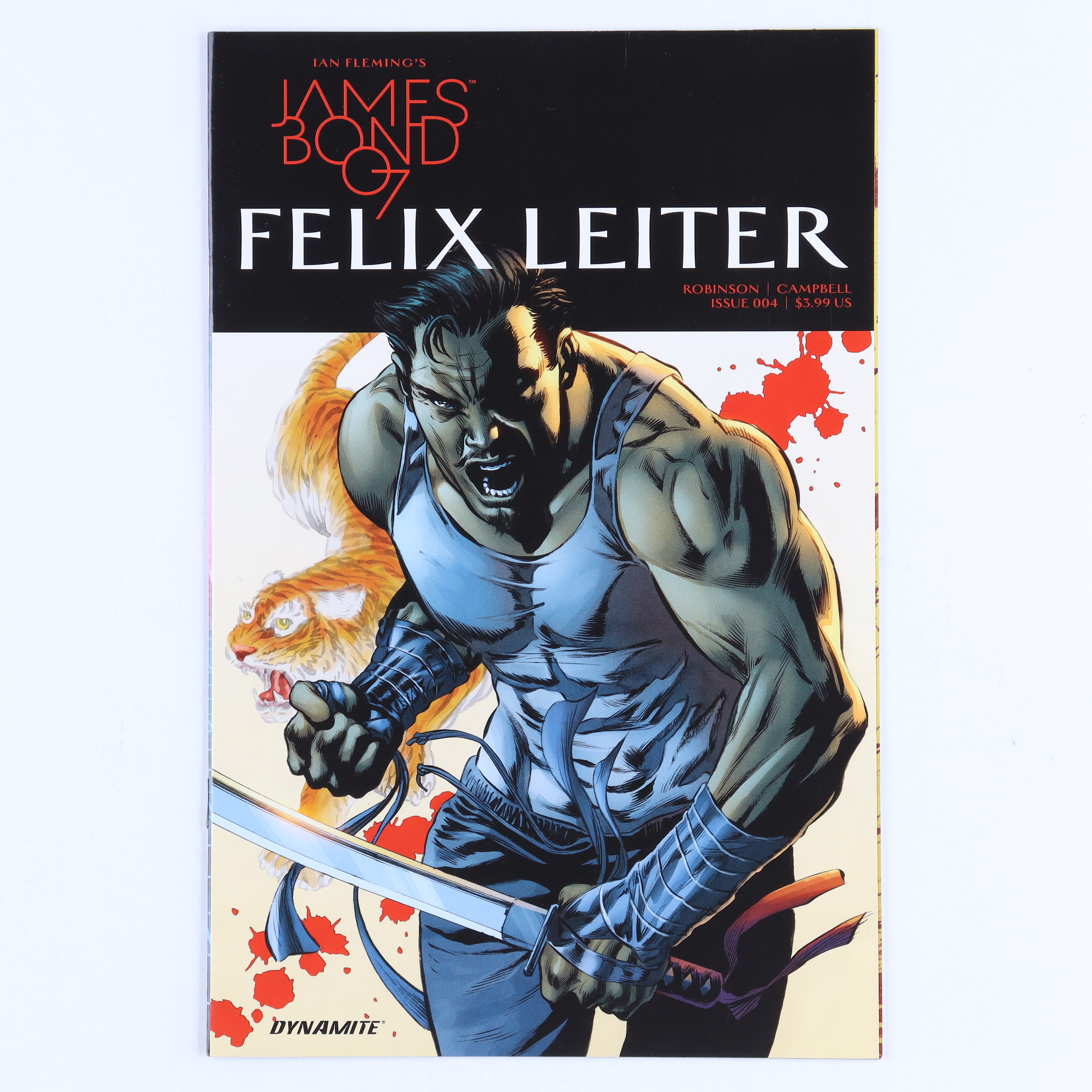 2017 "James Bond: Felix Leiter" Issue #4 Dynamite Comic Book | Pristine Auction