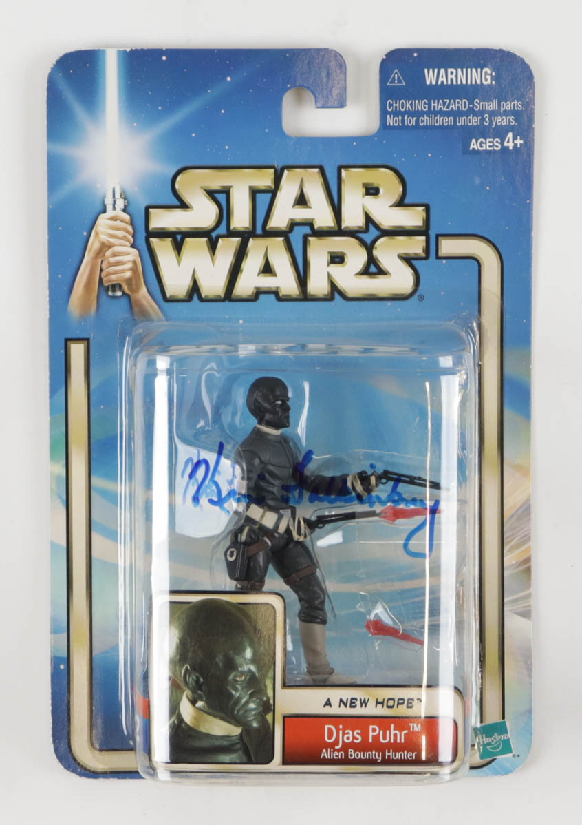 Kim Falkinburg Signed "STAR WARS: A New Hope" Djas Puhr Action Figure ...