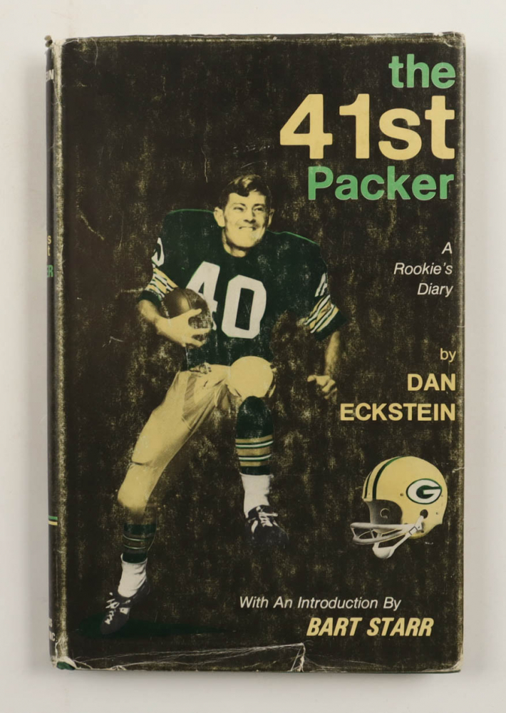 Dan Eckstein Signed "The 41st Packer" Hardcover Book Inscribed "Best Wishes" (PSA) | Pristine ...